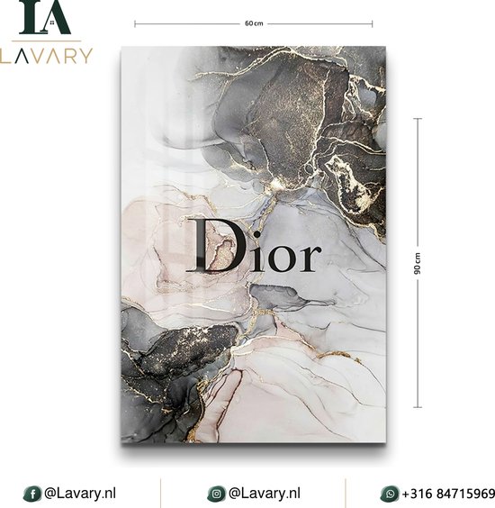LAVARY- LEUMX - Schilderij - Luxe Dior Woonkamer Slaapkamer - Dior ...