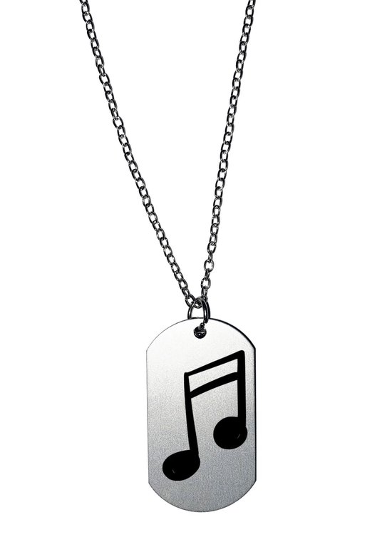 Akyol - muzieknoot ketting - Muzieknoot - cadeau muziekliefhebber ...