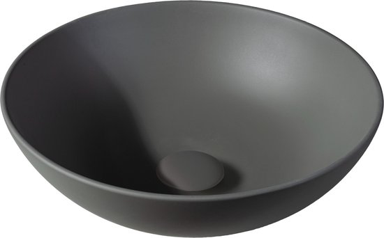 Solid surface waskom Sanne grijs | bol
