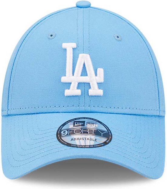 LA Dodgers League Essential Light Blue 9FORTY Adjustable Cap | bol