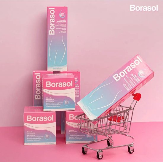Borasol Gel - Intieme hygiëne - Antibacterieel - Tegen irritaties ...