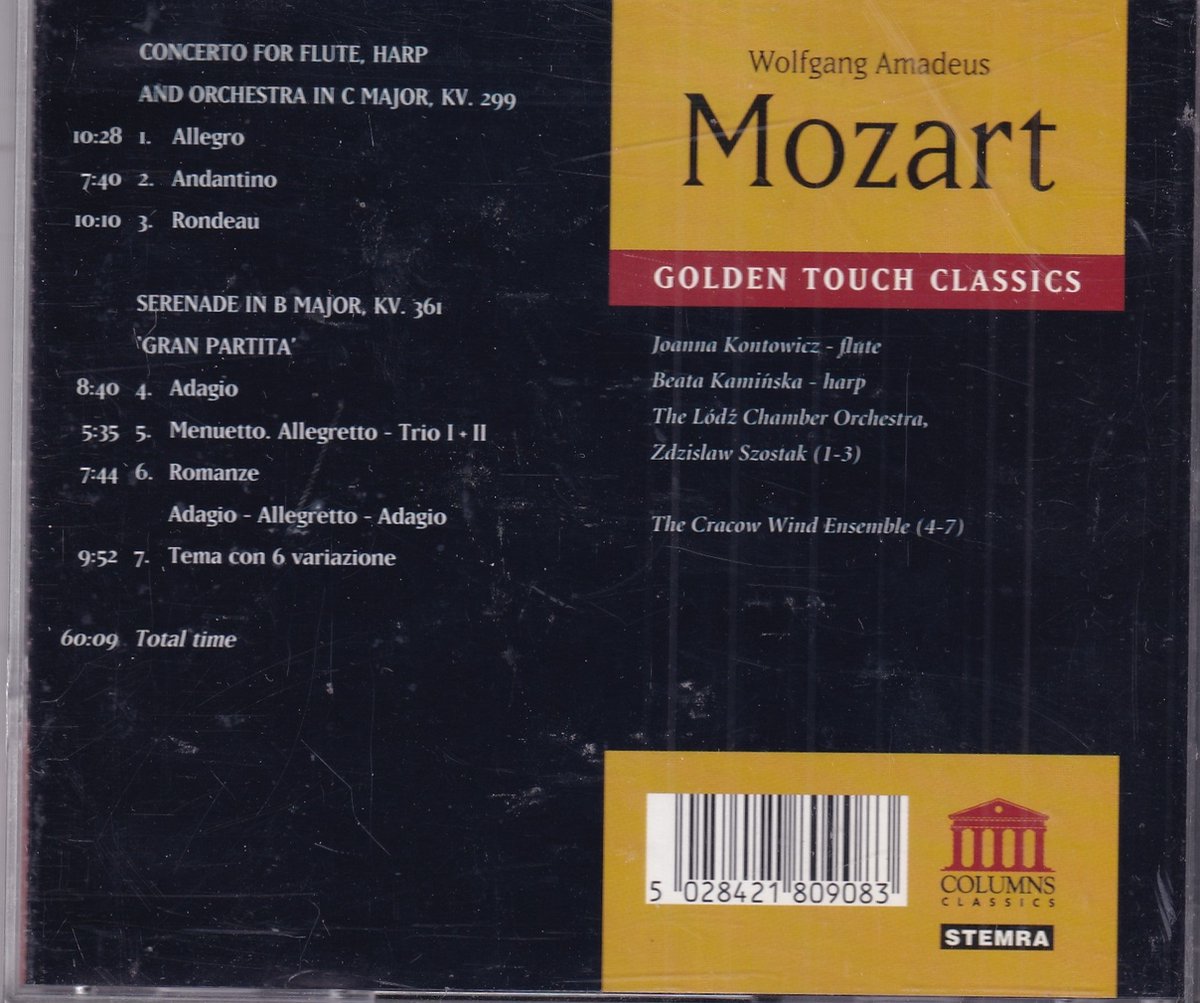 Golden Touch Classics, Wolfgang Amadeus Mozart - The Lodz Chamber Orchestra o.l.v.... | bol