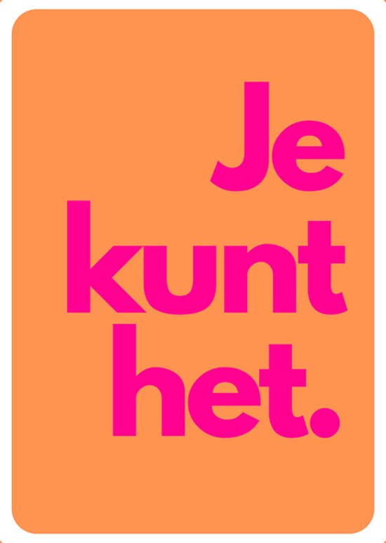 Kaart 'Je kunt het' Sterk en sVeer | bol.com