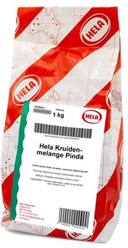 Hela-Thissen Satésaus poeder 12X1kg zak | bol