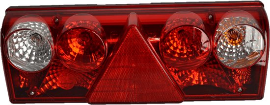 Aspock Europoint 2 achterlicht rechts dimlicht in LED (met 1x AMP DIN ...