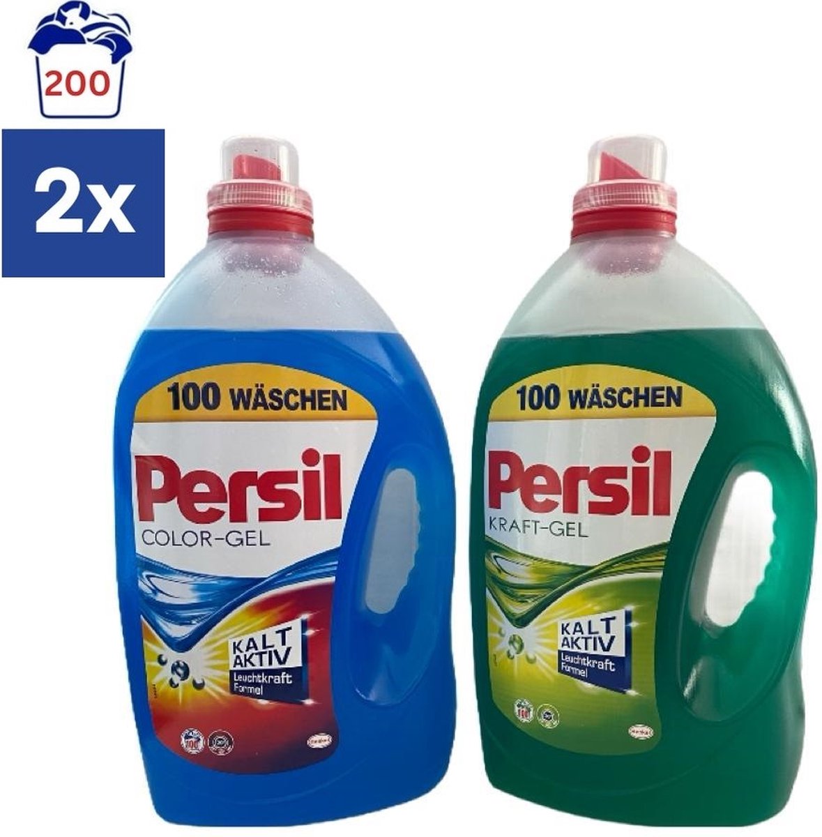 Persil Vloeibaar Wasmiddel Universal en Color 200 Wasbeurten | bol.com