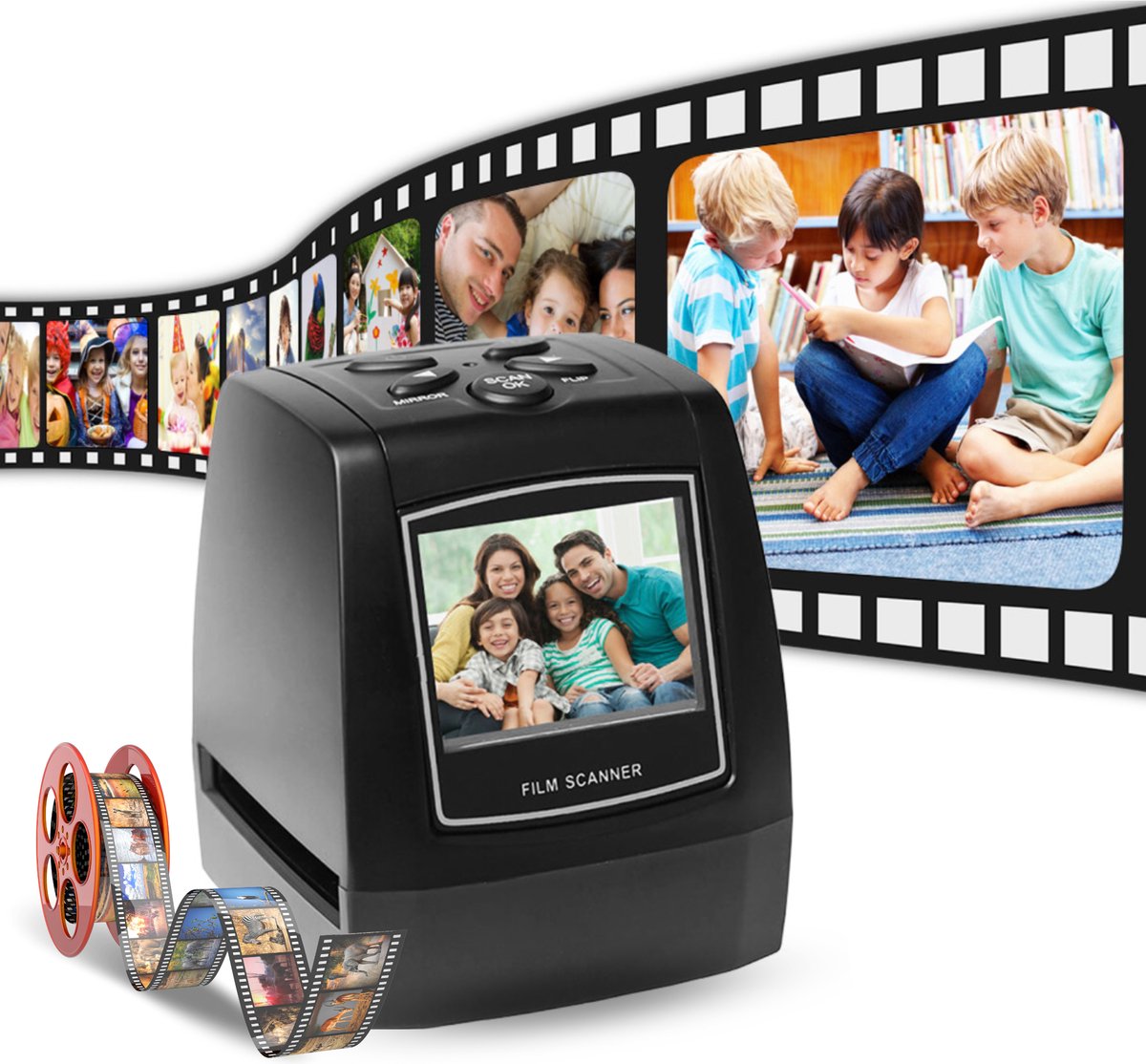 Negatiefscanner - Diascanner - Foto's en Dia's Digitaliseren ...