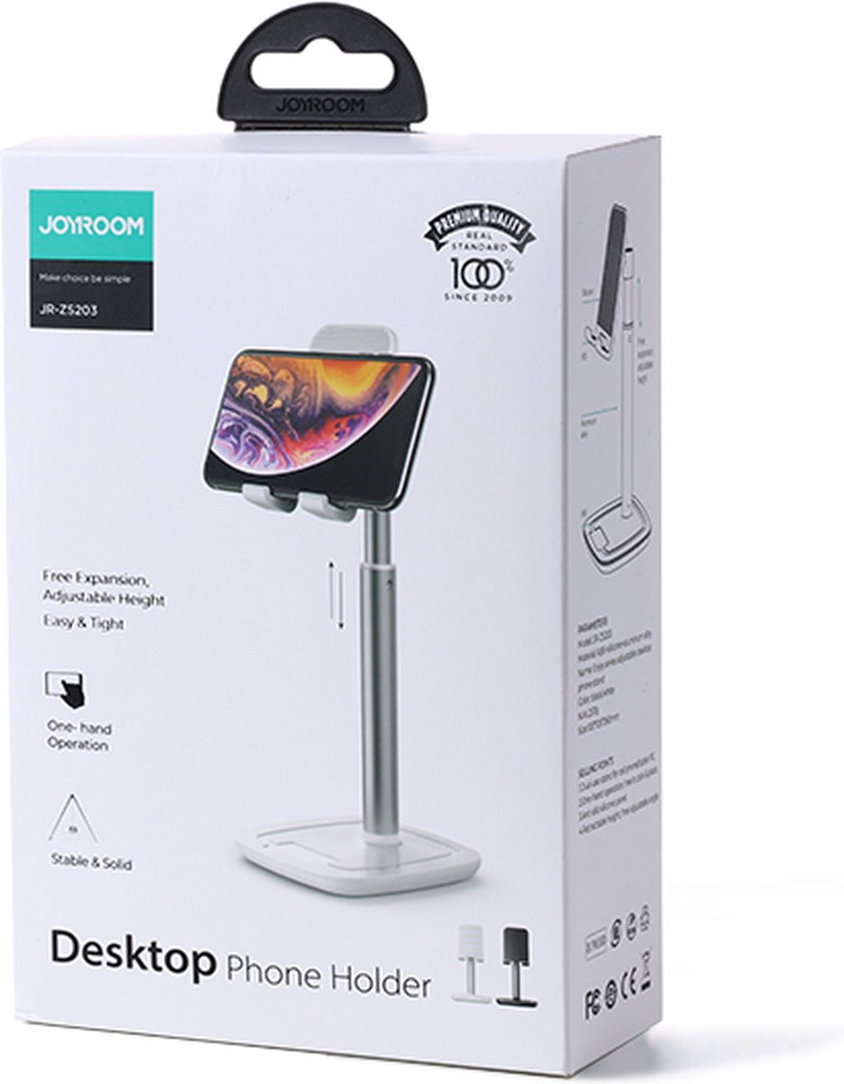Joyroom - Universele Telefoon houder - Metalen Telefoon of Tablet ...
