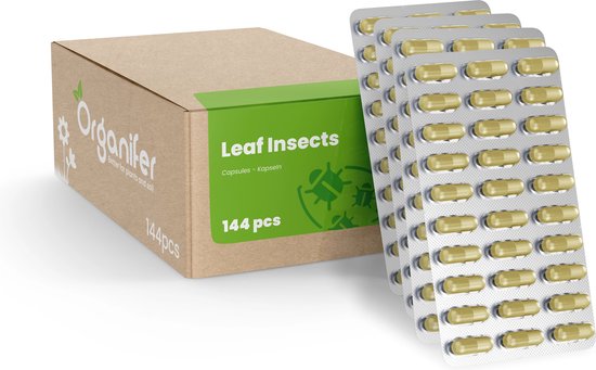 Leaf Insects Bladinsecten Capsules – 144 stuks - Voor planten die ...
