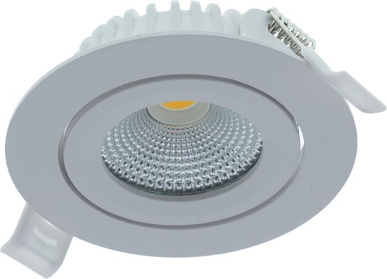LED Dimbare inbouw spot 5W | Ø70mm | Wit - 3000K - Warm wit (830) | bol.com