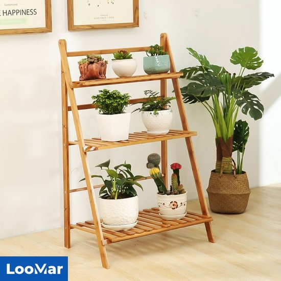 LooMar Plantenrek – Plantentafel – Plantenstandaard / Plantenhouder ...
