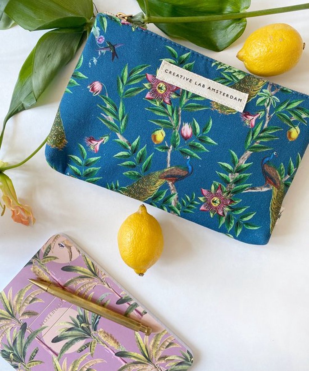 Creative Lab Amsterdam stationery - Etui rechthoekig- Passion Peacock ...
