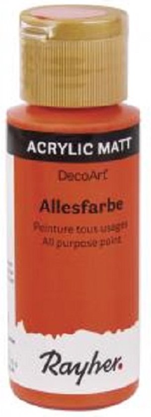 Rayher Acrylic verf 59 ml - Kleur : Capri Orange | bol