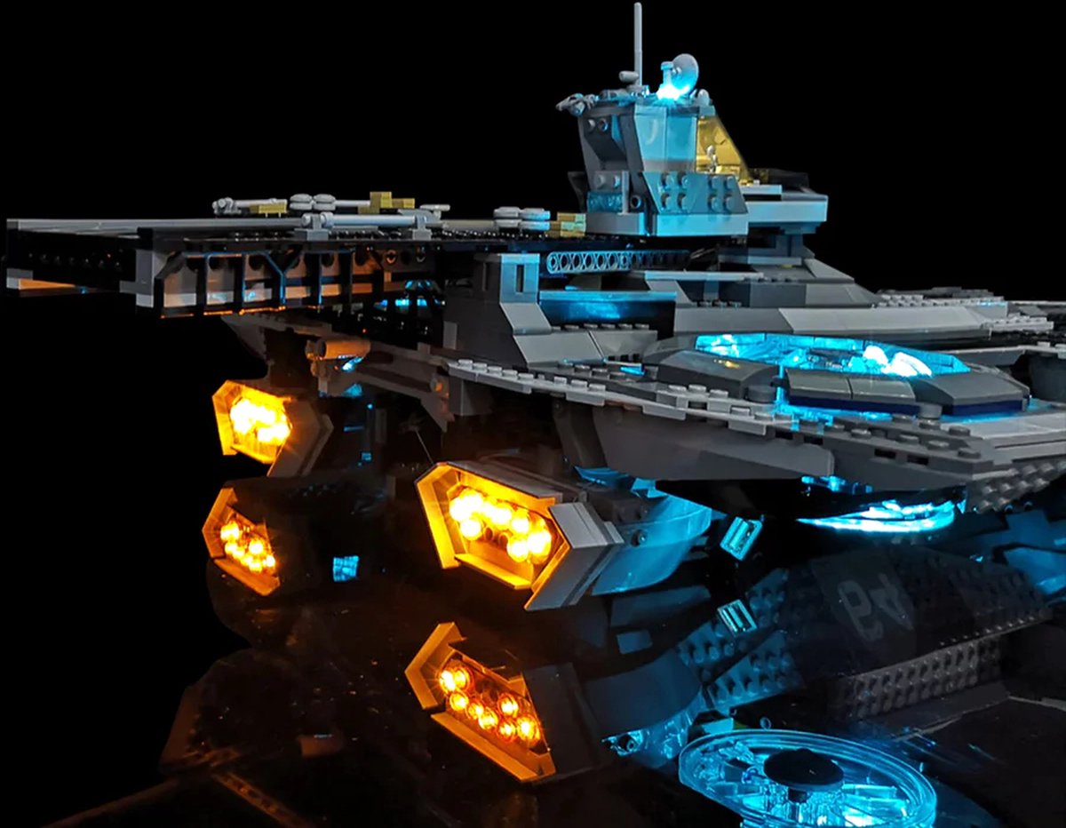 Toys deal - Verlichting set geschikt voor Lego SHIELD Helicarrier 76042 ...