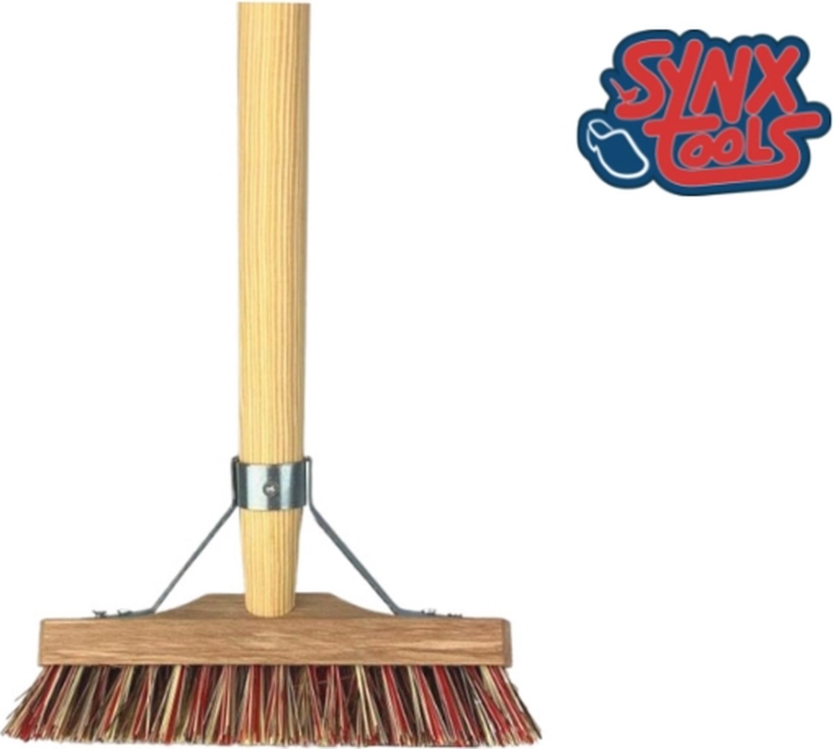 Synx Tools Schrobbezem Union mix Nylon extra hard - Luiwagen met steel ...