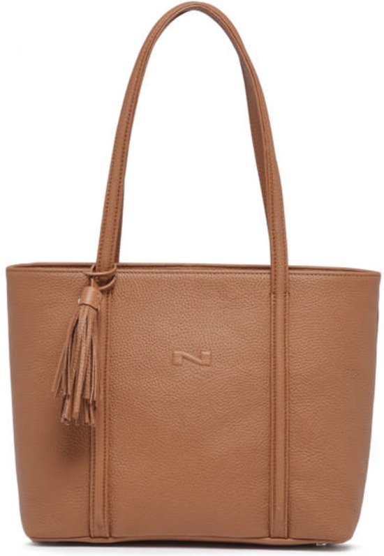 NATHAN-BAUME SMALL CABAS HANDTAS SETTER LEDER | bol