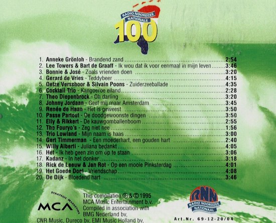 Radio Noordzee Nationale 100 Vol. 4, Diverse Artiesten | Muziek | bol