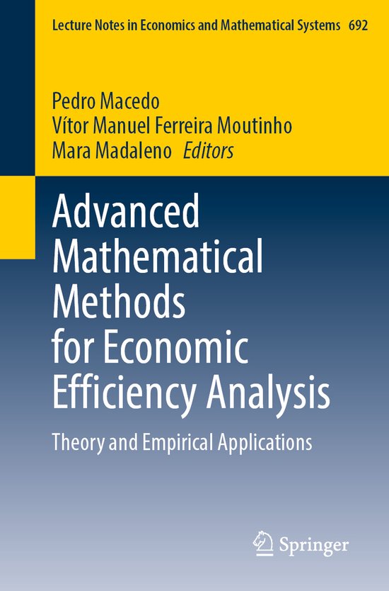 Lecture Notes in Economics and Mathematical Systems- Advanced ... Lecture Notes in Economics and Mathematical Systems- Advanced ...