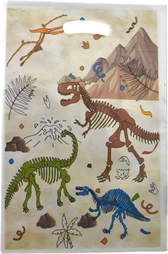 Akyol - Uitdeelzakjes Dino's| 10 stuks | Traktatie zakjes voor ... Akyol - Uitdeelzakjes Dino's| 10 stuks | Traktatie zakjes voor ...