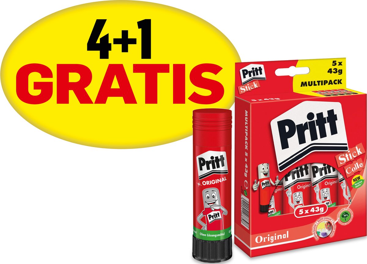 Pritt Original 5x43 g Hanging Box | bol.com