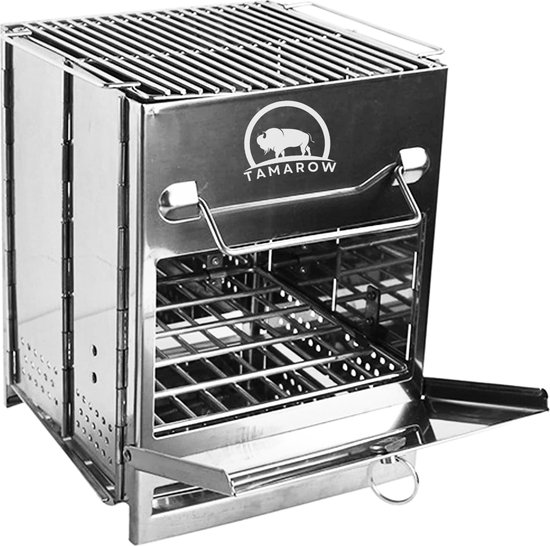 Tamarow™ Draagbare Houtkachel Voor Kamperen - Camping Oven - Kampeer ...