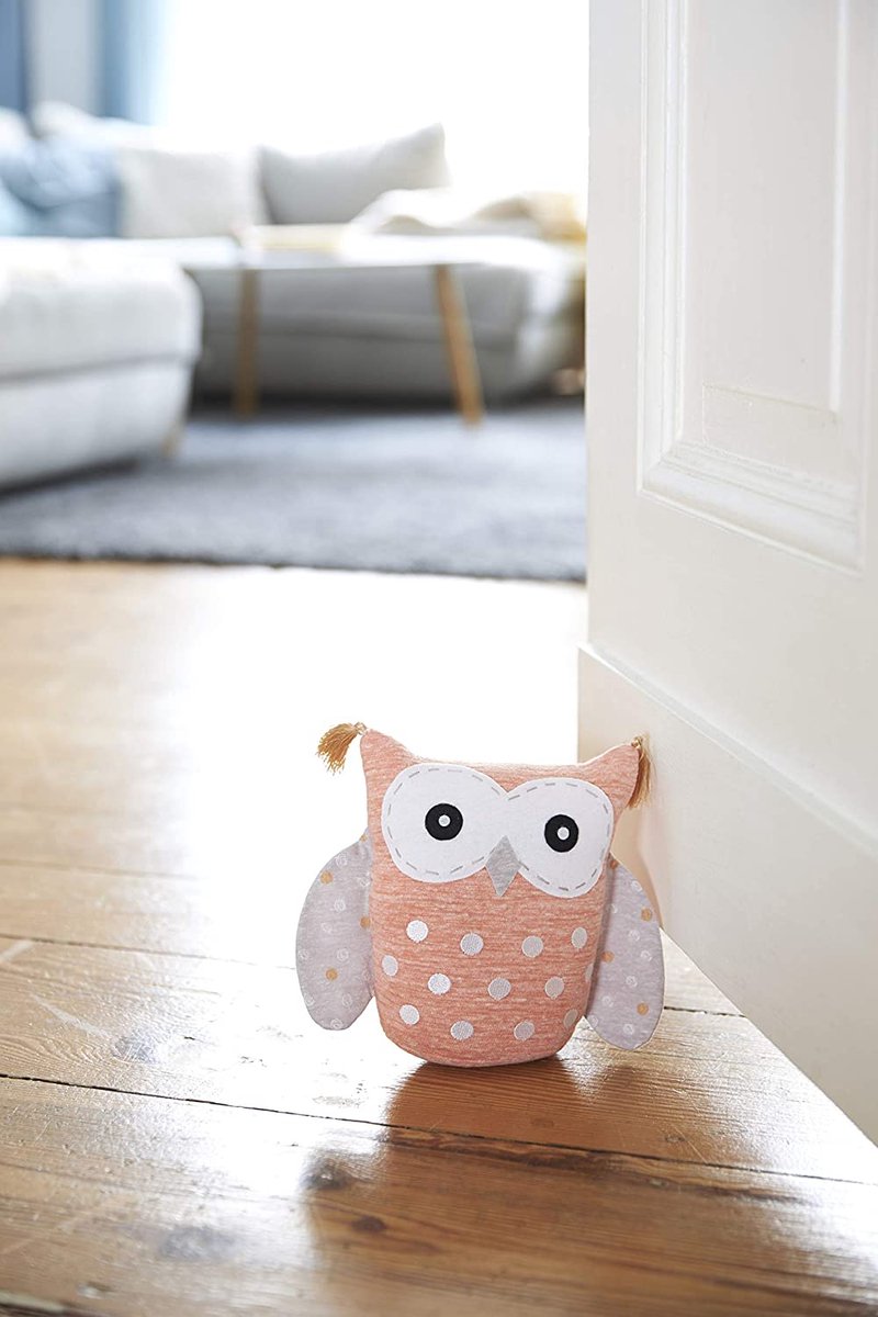 Deurstopper uil - raamstopper dier van spullen - decoratie Kinderkamer ...