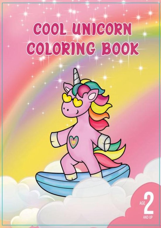 Cool Unicorn coloring book, Dhr Hugo Elena | 9789403696591 | Boeken ...