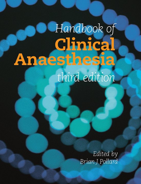 Handbook Of Clinical Anaesthesia | 9781444108620 | Brian Pollard ...