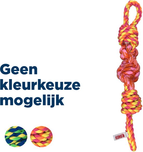 Kong rope bunji assorti 39,5x5,5x5,5 cm | bol.com