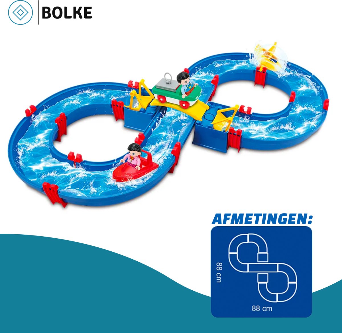Waterbaan - waterspeelgoed - aqauplay - waterbaan aqauplay - waterbaan ...