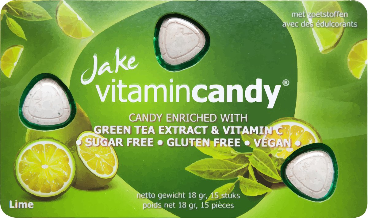 Jake VitaminCandy Lime Green Tea | bol.com
