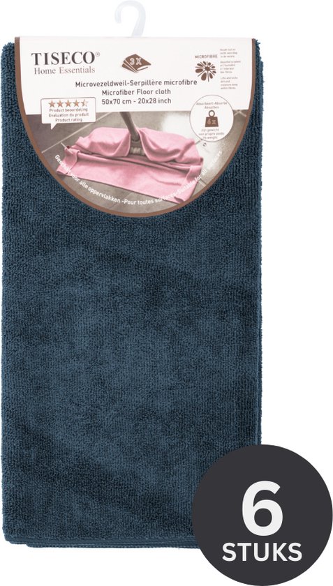 Tiseco Home Studio - Microvezeldweil ESSENTIALS - SET/6 - 85% PE, 15% ...