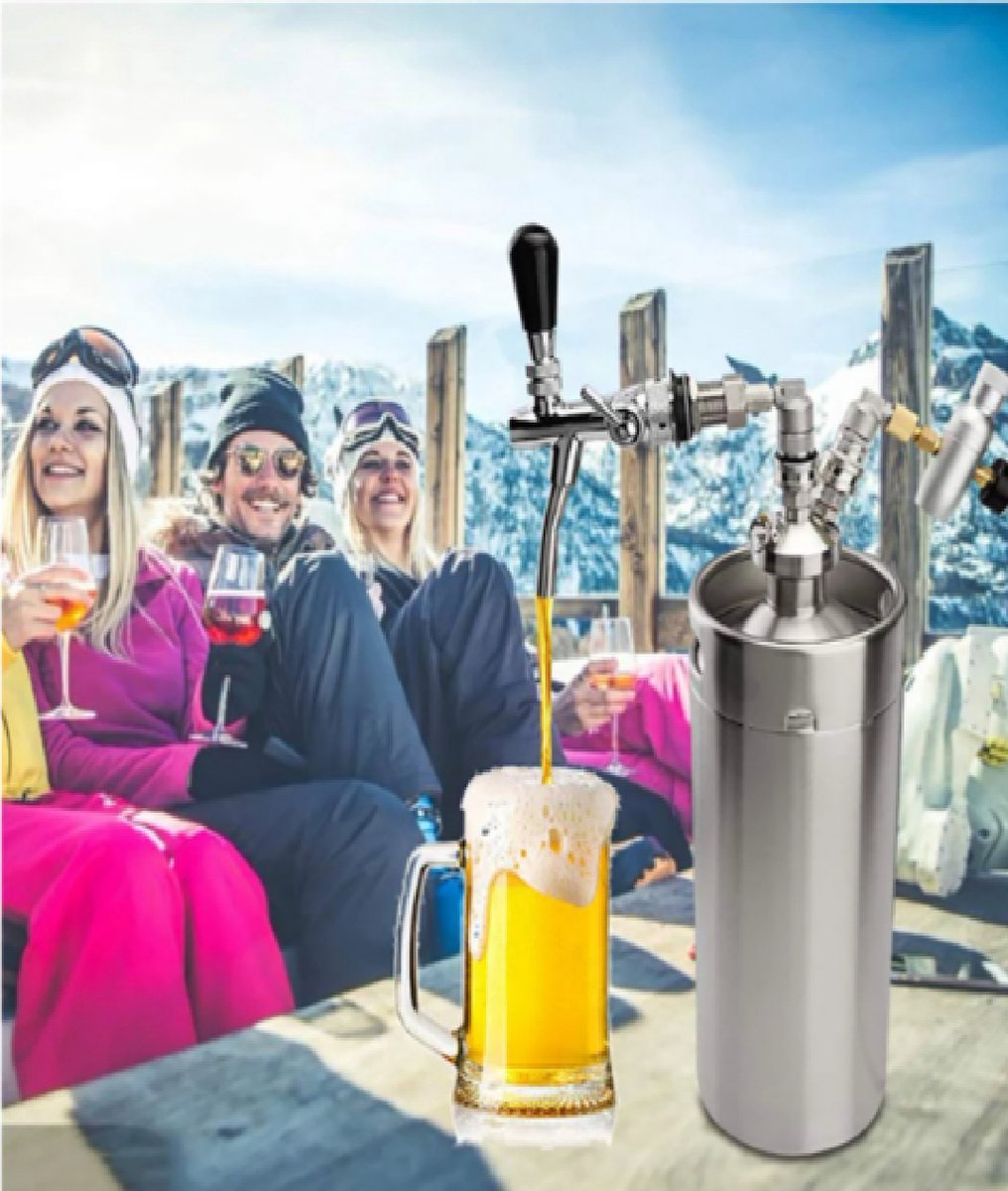 Wijntap - Mini Growler - Bier Slang - Tap Hulp - Tap Gereedschap ...