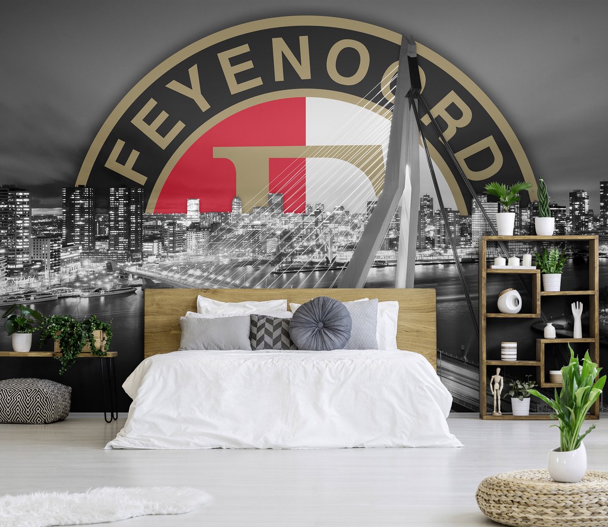 Fotobehangkoning - Behang - Fotobehang - Feyenoord - Rotterdam ...