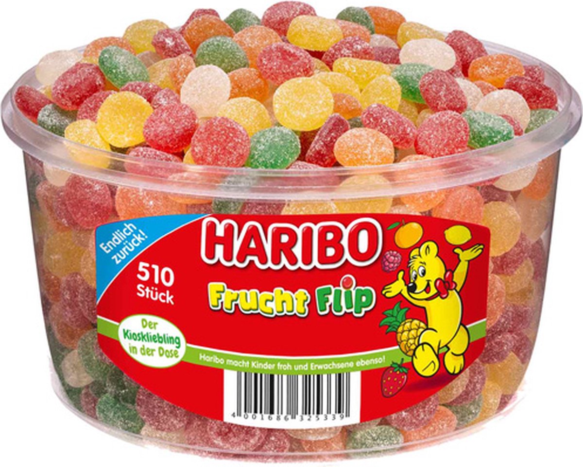 Haribo - Fruit Flip - 510 stuks | bol.com
