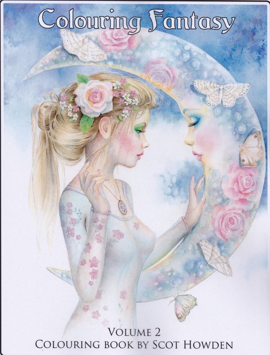 Colouring Fantasy 2 Coloring Book - Scot Howden - Kleurboek voor ...