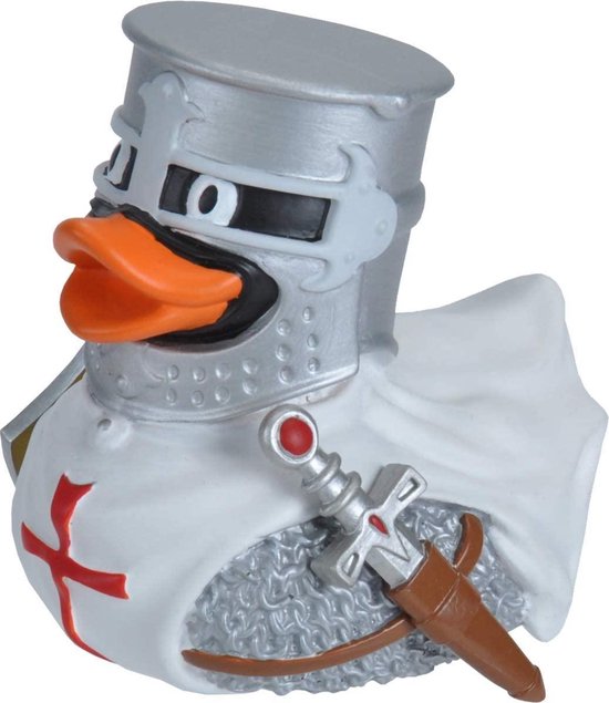 Badeendje wHITE KNIGHT Rubber duck eend Witte Ridder WILD REPUBLIC | bol