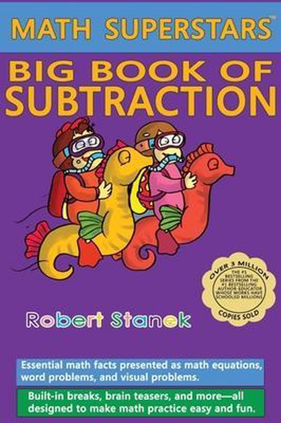 Math Superstars- Math Superstars Big Book of Subtraction, Library ...