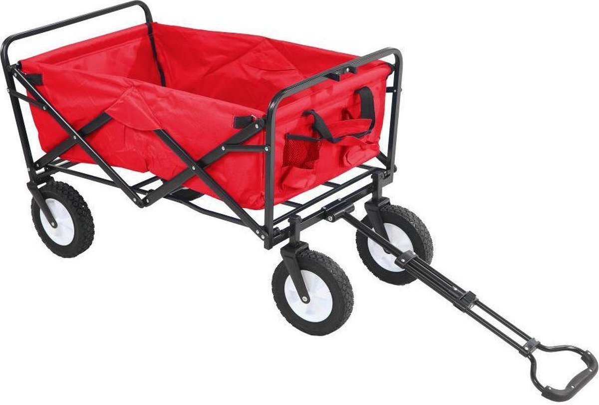Opvouwbare Bolderkar Rood 70 kg | bol.com