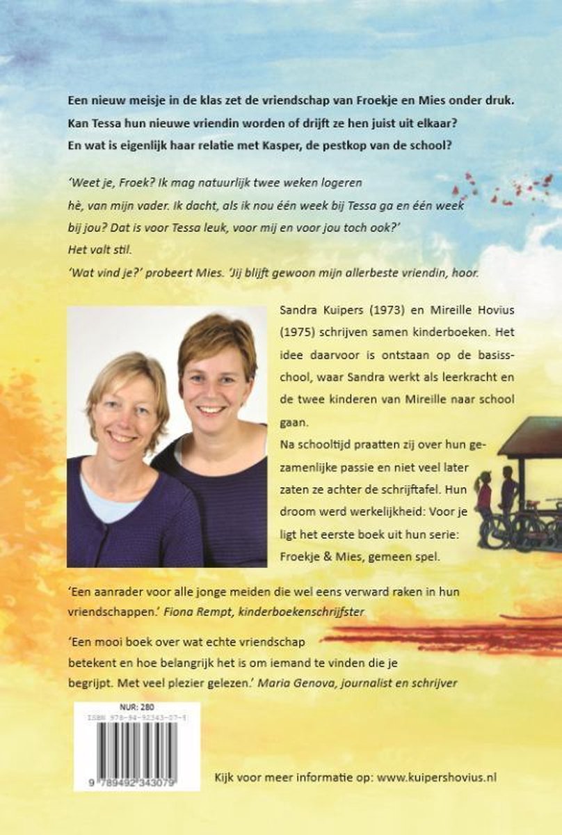 Froekje & Mies 1 - Gemeen spel, Sandra Kuipers | 9789492343079 | Boeken | bol.com