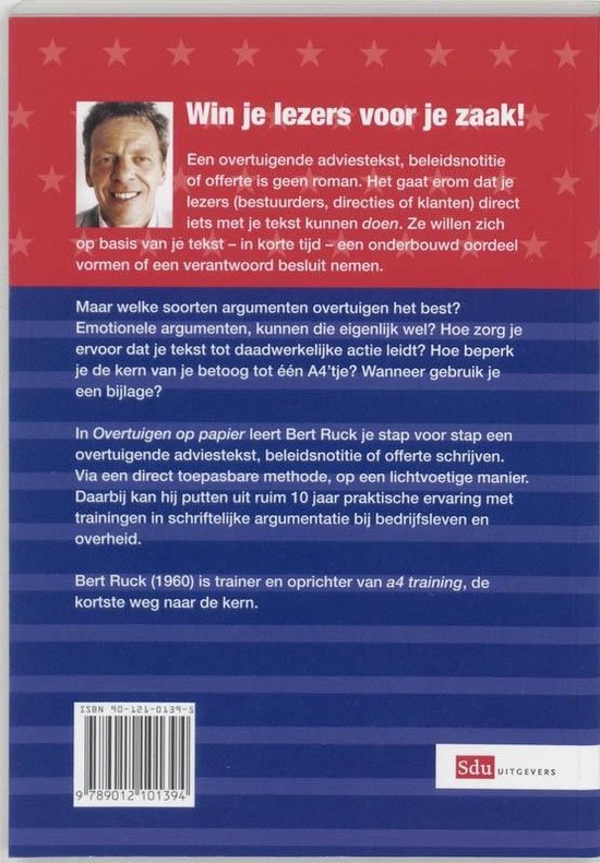 Overtuigen op papier | 9789012101394 | B. Ruck | Boeken | bol