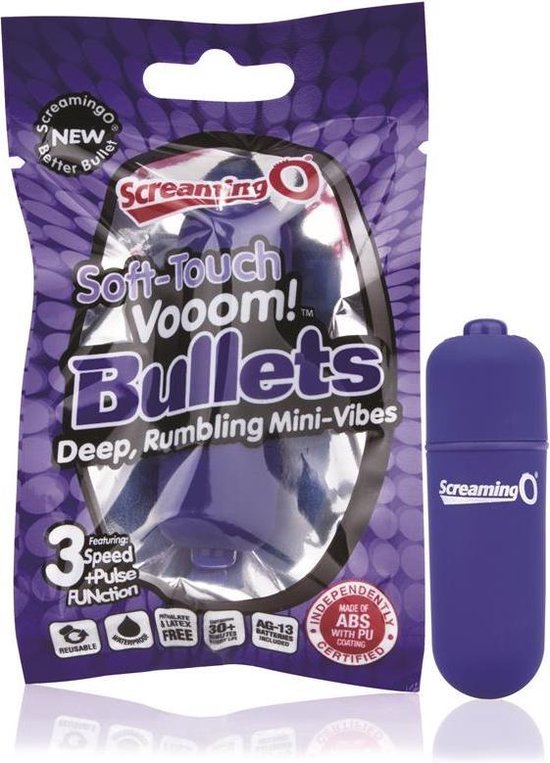 Soft touch vooom bullet - Blue | bol.com