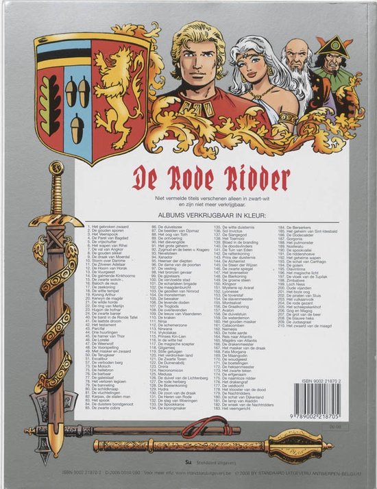 De Rode Ridder 210 - Het zwaard van de maagd, Willy Vandersteen ...