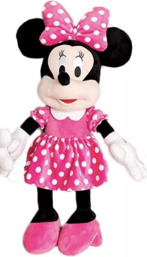 Minnie Mouse knuffel 30cm kleur Roze - | bol.com