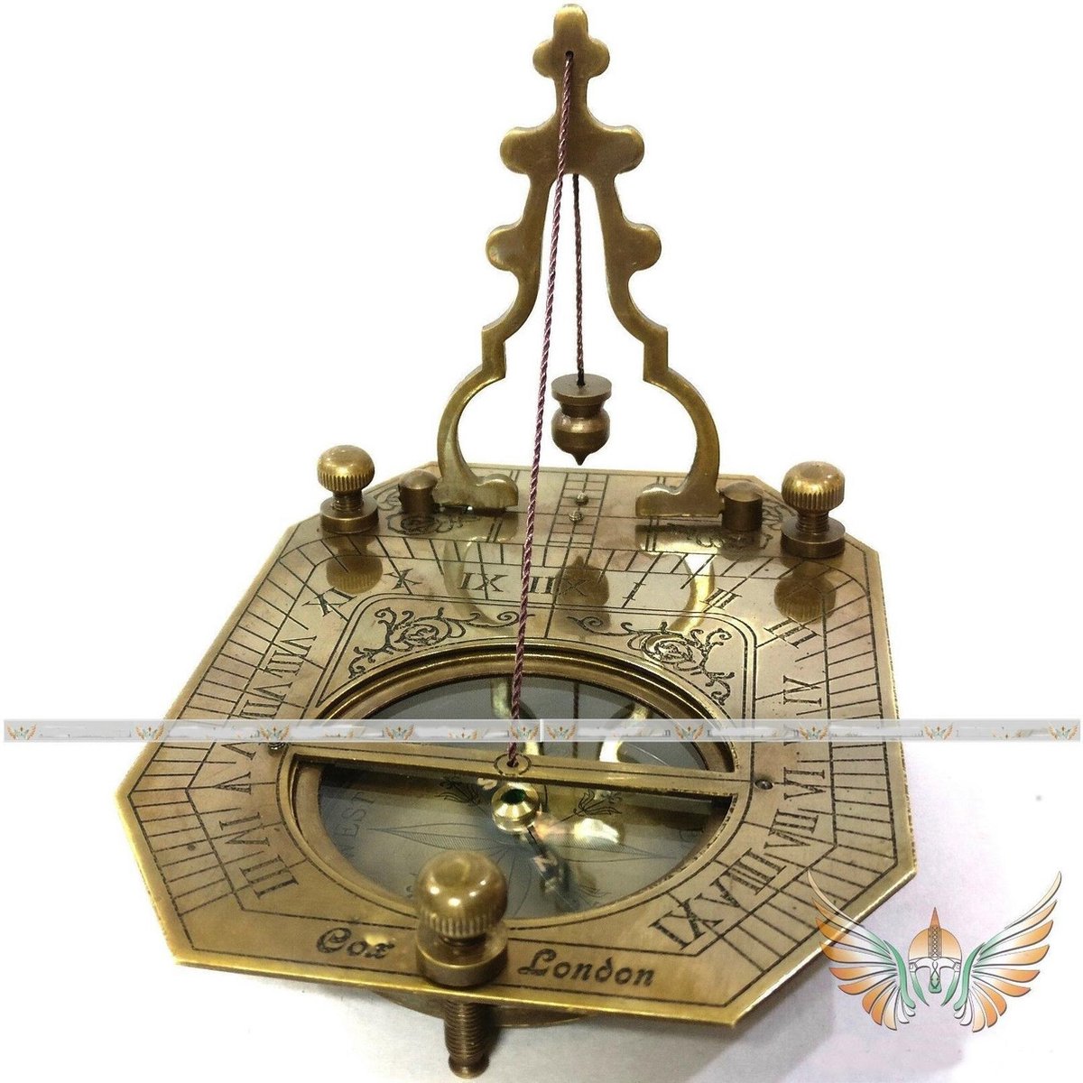 Kompas - Zonnewijzer | maritiem gift set decoratie vintage zeevaart ...