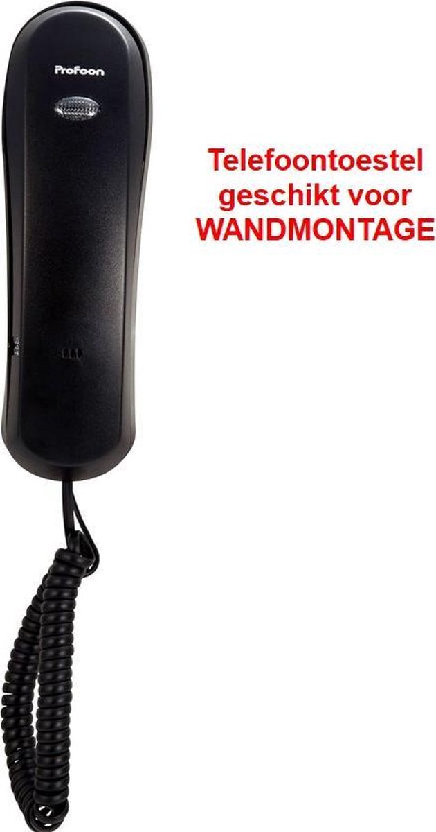 PROFOON TX-105 - Slanke vaste telefoon, ook zeer geschikt voor ...