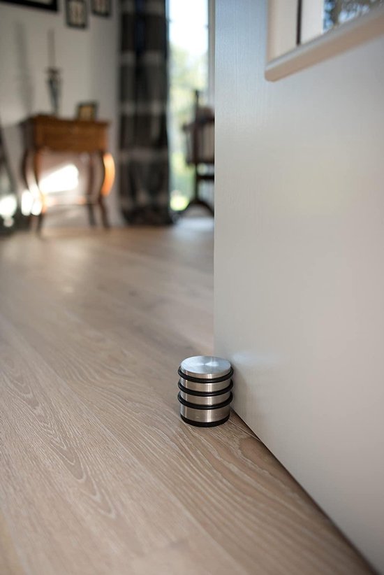 Oxid7® deurstopper roestvrij staal hoog 8,5x8 cm (BxH) – 1,2 kg ...