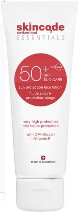 Skincode Essentials Sun Protection Face Lotion Spf50 + 50ml | bol.com
