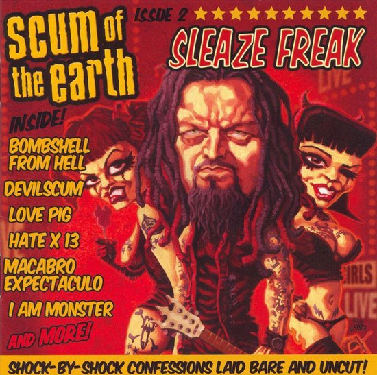 Sleaze Freak, Scum Of The Earth | CD (album) | Muziek | bol