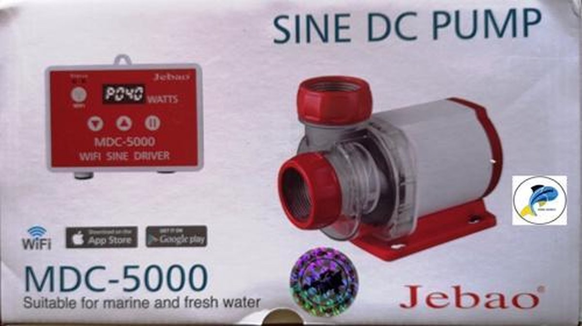 Aquarium Pomp Jecod / Jebao MDC-5000 Wifi Controlled | bol.com